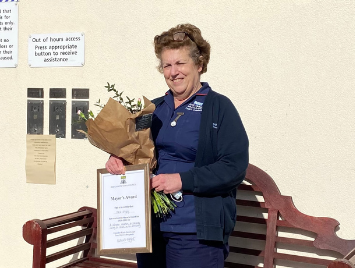 Nurse Hazel wins Mayor’s Award for service to Bridgnorth community